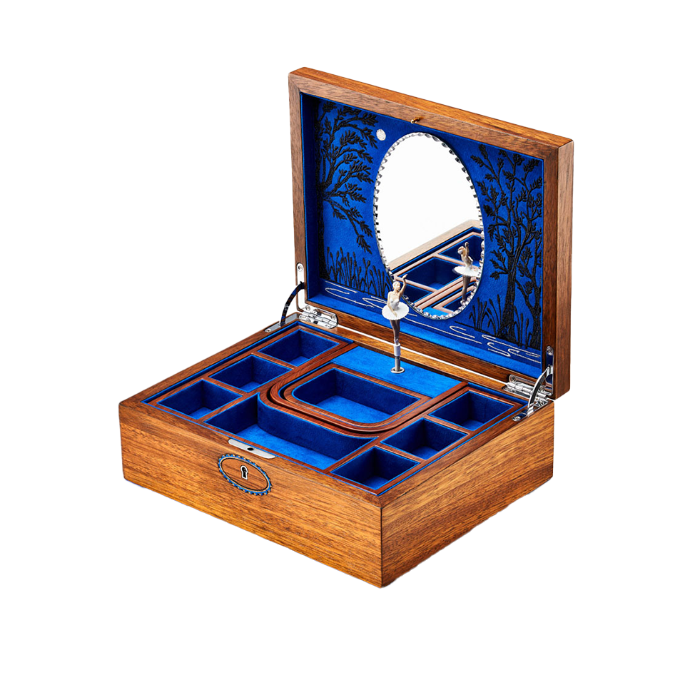 Wolf Ballet Musical Jewellery Box Hardy Brothers Jewellers
